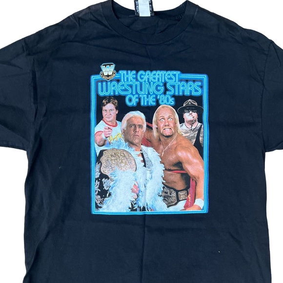 WWE | Shirts | Greatest Wrestling Stars Of The 8s Wwf Teeshirt | Poshmark